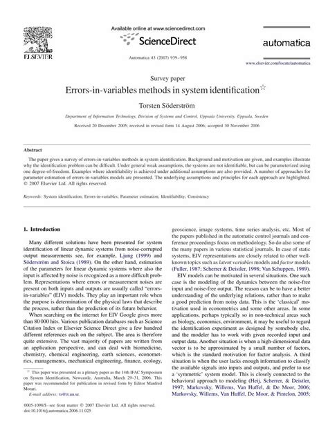 pdf errors in variables methods in system identification dokumen tips