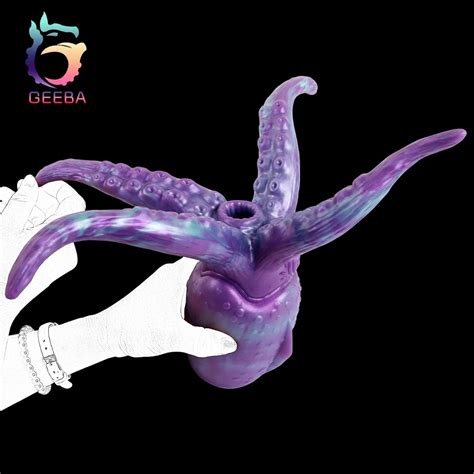 Geeba Lifelike Alien Octopus Pocket Pussy Stroker Mens Masturbation Cup