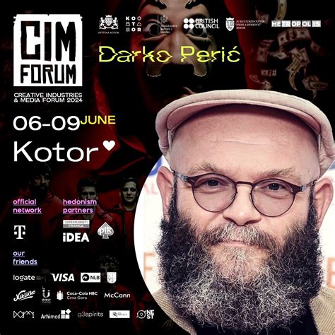 Cim Forum On Linkedin Get Ready To Meet Darko Perić A Man Whose Name Has Become Synonymous With