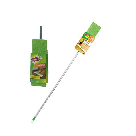 Scotch Brite Microfiber Hardwood Floor Mop With Stick Rawabi Hypermarket