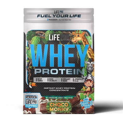 Whey Choco Monky ¡disfruta De La Mejor Proteína
