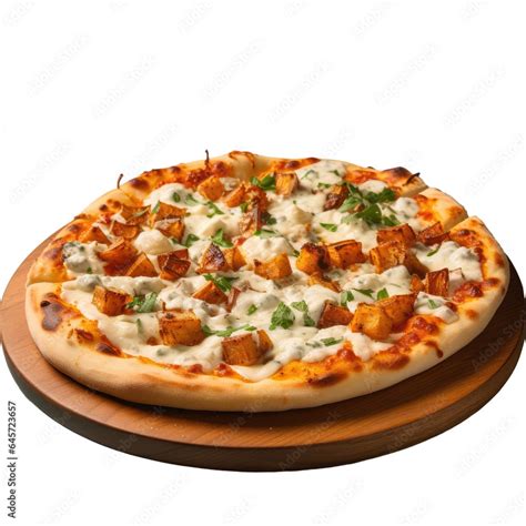 Paneer Pizza With Cottage Cheese Cubes And White Sauce Indian Style