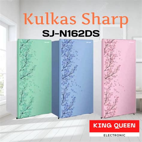 Jual Kulkas Sharp Sj N162ds Sp Sh Sb Shopee Indonesia