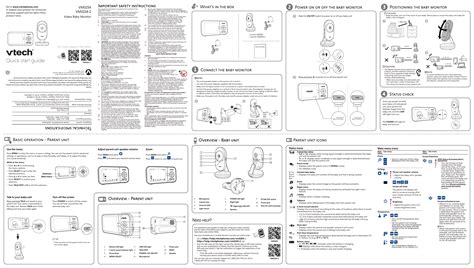 Vtech Monitor Manual At Iris Morris Blog