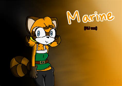 Marine The Raccoon Au Version By Redpawner On Deviantart