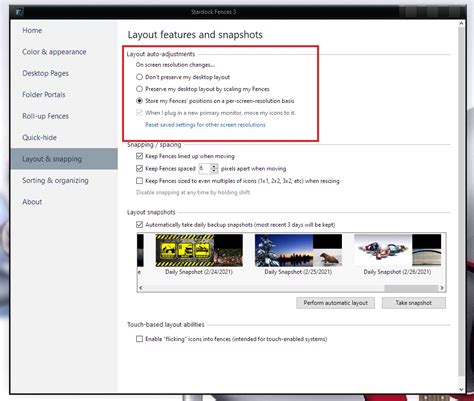 Turn Off Layout Auto Adjustments For Icons As Well Forum Post By Mrboopsy