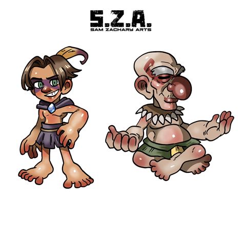 Tak The Power Of Juju Characters 1 By Samzacharyarts On Deviantart
