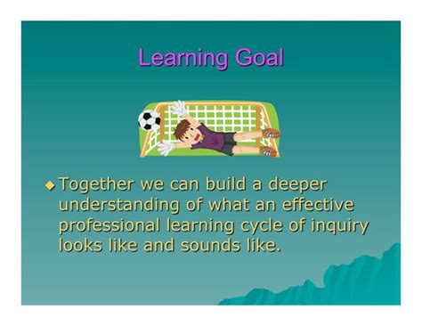 Deepening Our Understanding Of The Professional Learning Cycle June