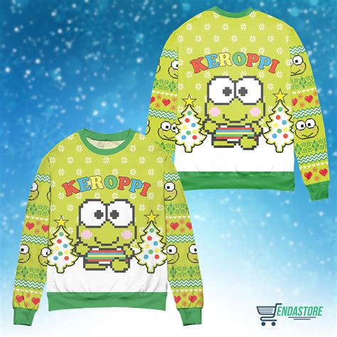 Sanrio Keroppi Christmas Sweater