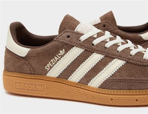 Brown Adidas Originals Handball Spezial Womens Size