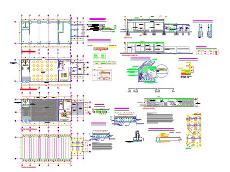 Cafeteria In Dwg 167 Mb Cad Library