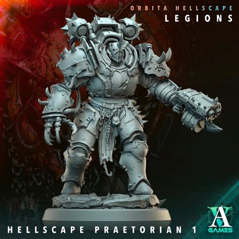 Hellscape Praetorians Tabletop Model Miniature Figurine