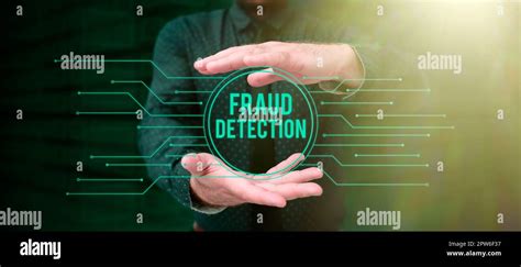 Sign Displaying Fraud Detection Word For Identification Of Actual Or Expected Fraud To Take