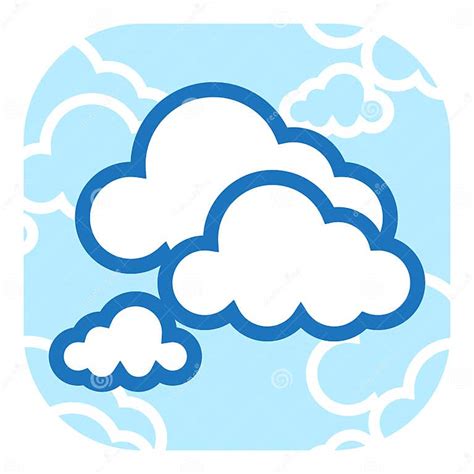 Cartoon Cloudy Weather Stock Vector Illustration Of Cloudy 257711632