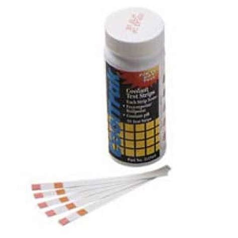 Antifreeze Ph Test Strips