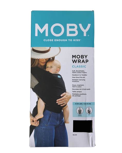 Moby Classic Wrap Black