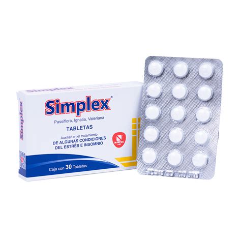 Simplex 30 Tabletas Farmahabit