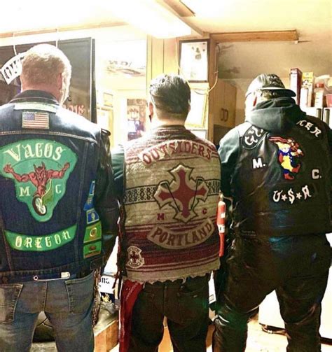 Vagos Mc Outsiders Mc And Gypsy Joker Mc R Motorcycleclublife