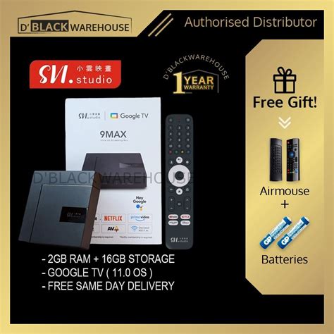 Latest Svicloud 9max 9p Sg Ready Stock Svi Cloud Tv Box Android Box Svi Cloud