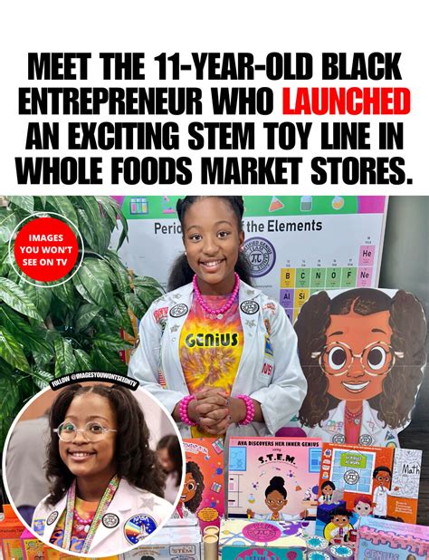 11 Year Old Ava N Simmons Creator Of Team Genius Squad Is Launching