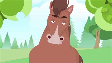 老马卡通老马卡通图老马卡通头像大山谷图库