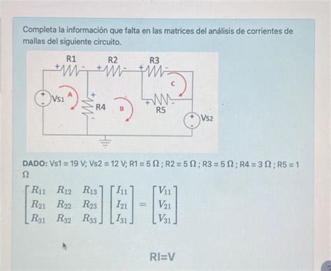 Solved Complete The Missing Information In The Matrices Of Solved Complete The Missing Information In The Matrices Of