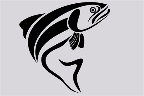 Fish Illustration Abstract Illustration Vector Line Art Fish 11300723