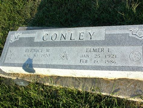 Elmer L Conley 1921 1986 Find A Grave Memorial