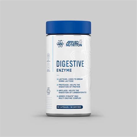 Digestive Enzyme Capsules Applied Nutrition Plc