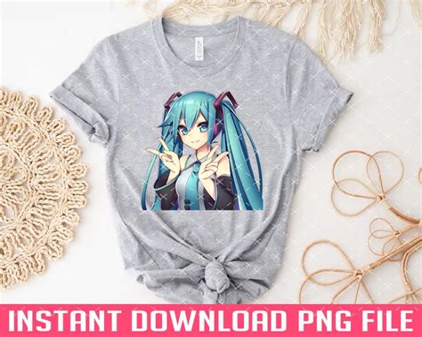 Hatsune Miku Png Files For Sublimation Inspire Uplift