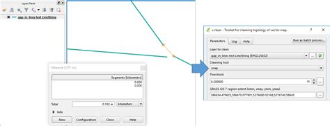 Error Find Close Vertices In Qgis Geographic Information Systems