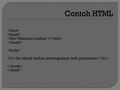 Ppt Dasar Dasar Web Dan Html Powerpoint Presentation Free Download