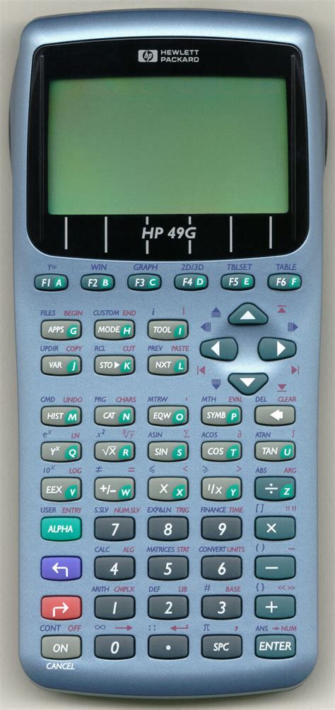 New Hp49g Calculator