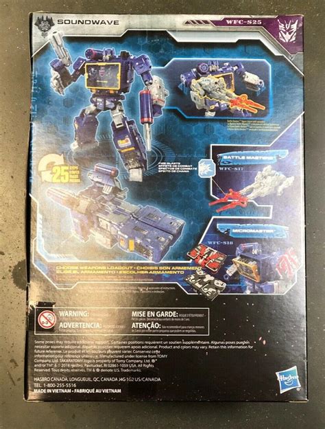 Soundwave Transformers Siege War For Cybertron Voyager New Hasbro