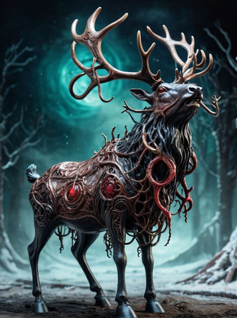 Artstation 100 Eldritch Creatures Full Body 4k Artworks