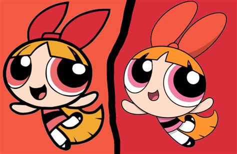 Blossom 1998 And Blossom 2016 By Cupheadxxxbendy123 On Deviantart
