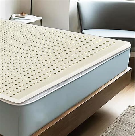 Hujdkks Organic Latex Mattress Topper Organic Latex Topper Made From 100 Organic