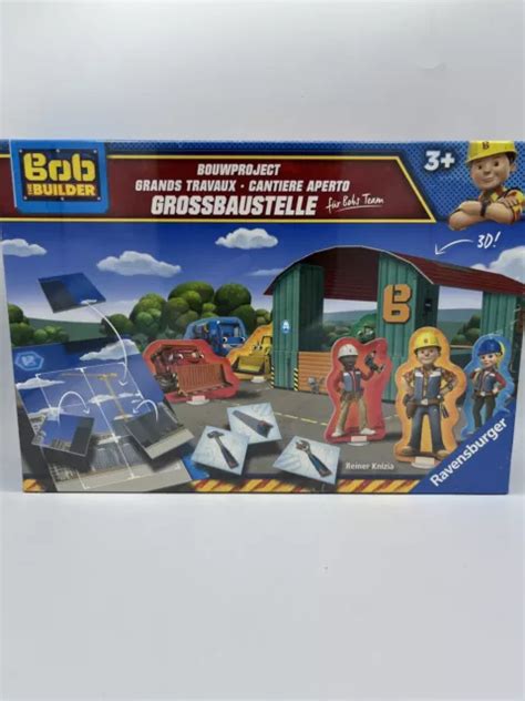 Bob The Builder Board Game Construction Site Ravensburger European Box