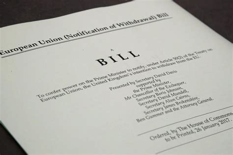 Brexit What Is Article 50 And What Happens Next The Straits Times