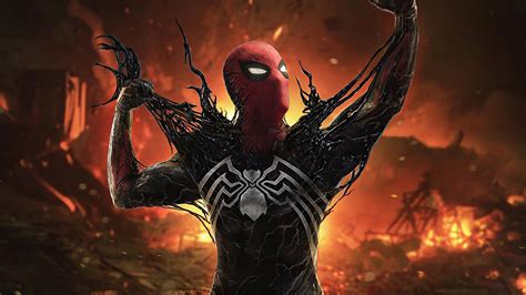 1920x1080 Symbiote Spiderman 4k Laptop Full Hd 1080p Hd 4k Wallpapers