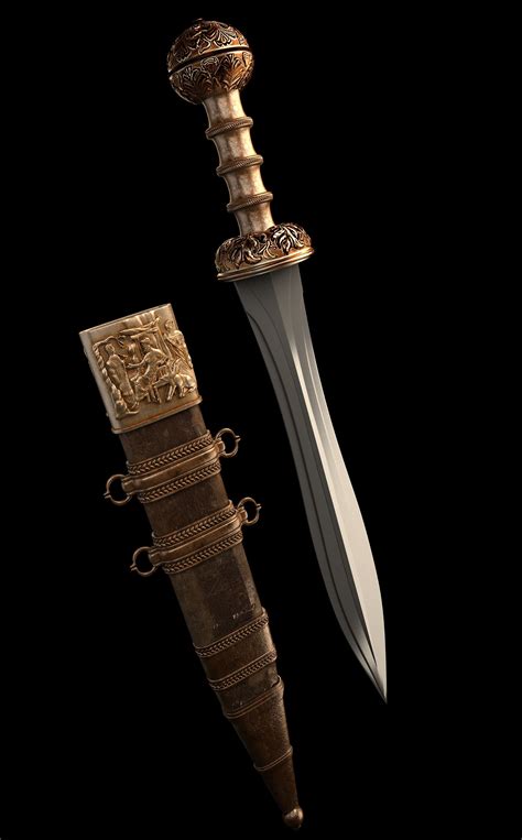 Antique Roman Dagger Design Roman Pugio Types Of Roman Swords Greek