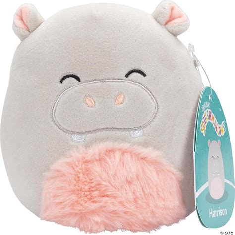 Squishmallows 5 Harrison The Hippo Officially Licensed Kellytoy Plush Collectible Soft