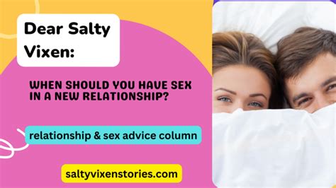 Sex Advice Column Salty Vixen Official Website Spicy Audio Stories Music