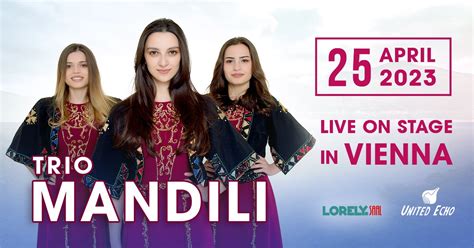 Tickets For Trio Mandili Live On Stage In Vienna 2023 In Wien From