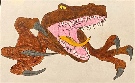 Velociraptor Jurassic Park By Jurassicwarrior451 On Deviantart