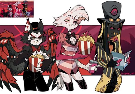 Hazbin Hotel Season 1 Episode 5 Husk Angel Dust And Sir Pentiousangel