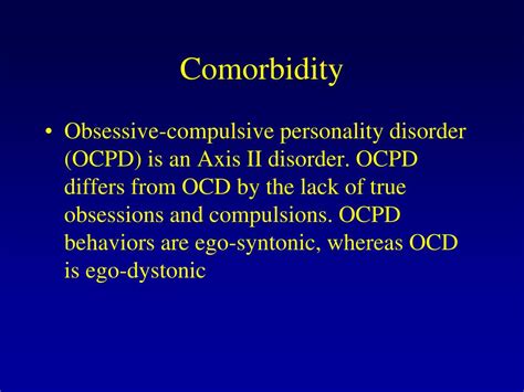 Ppt Obsessive Compulsive Disorder Powerpoint Presentation Free
