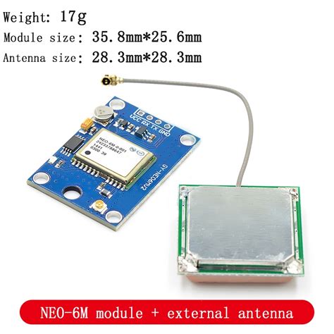 gps module micro usb neo 6m neo 7m neo 8m satellite positioning 51