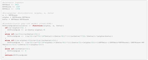 r code for credibilistic pay off model download scientific diagram