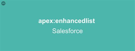 How To Implement Apex Enhanced Lists WedgeCommerce